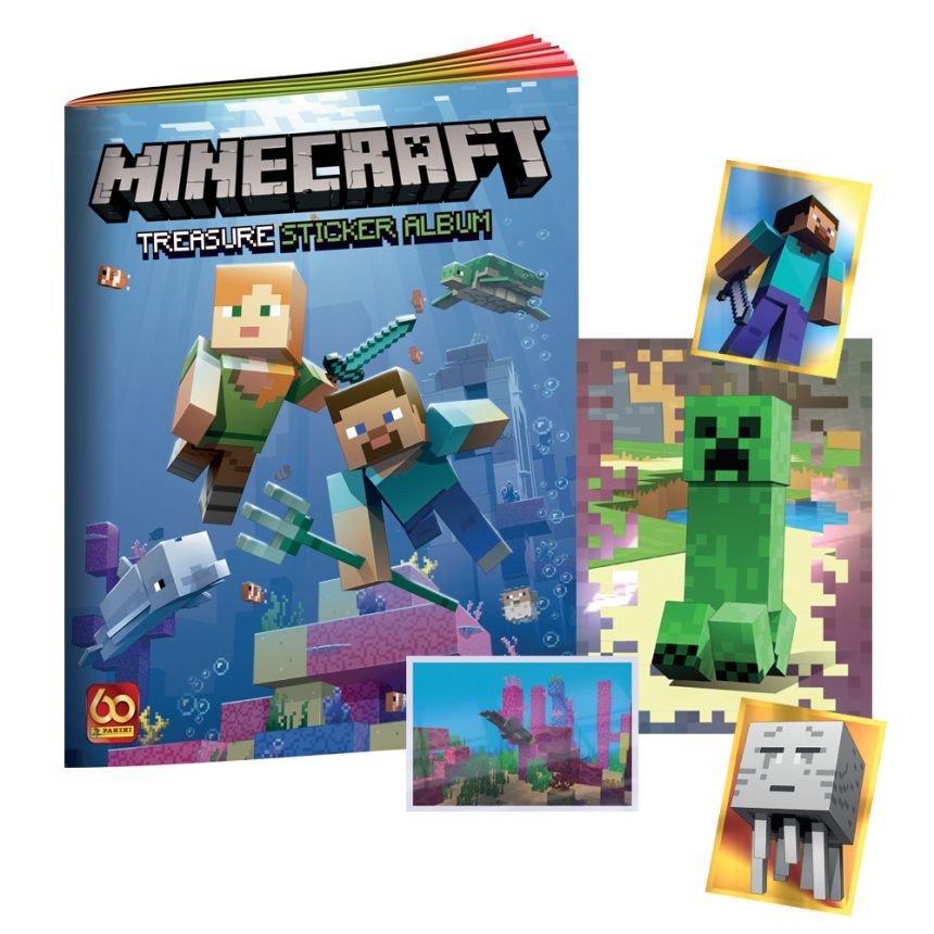 Kolekcija Minecraft Treasure – PROMAX STICKERS